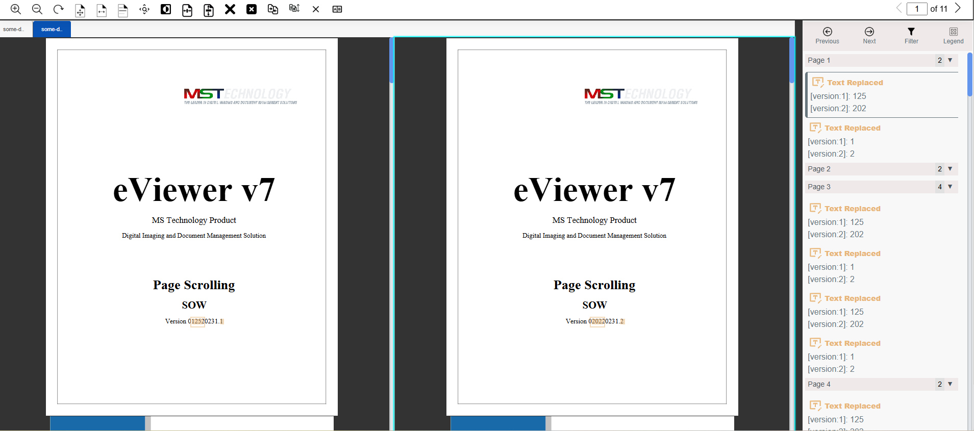 GitHub - eviewer/eviewer7-compare-document